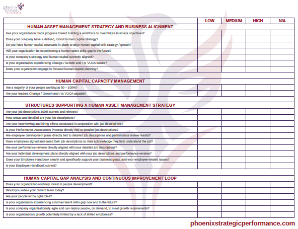 Human Capital Checklist | The Role of HR