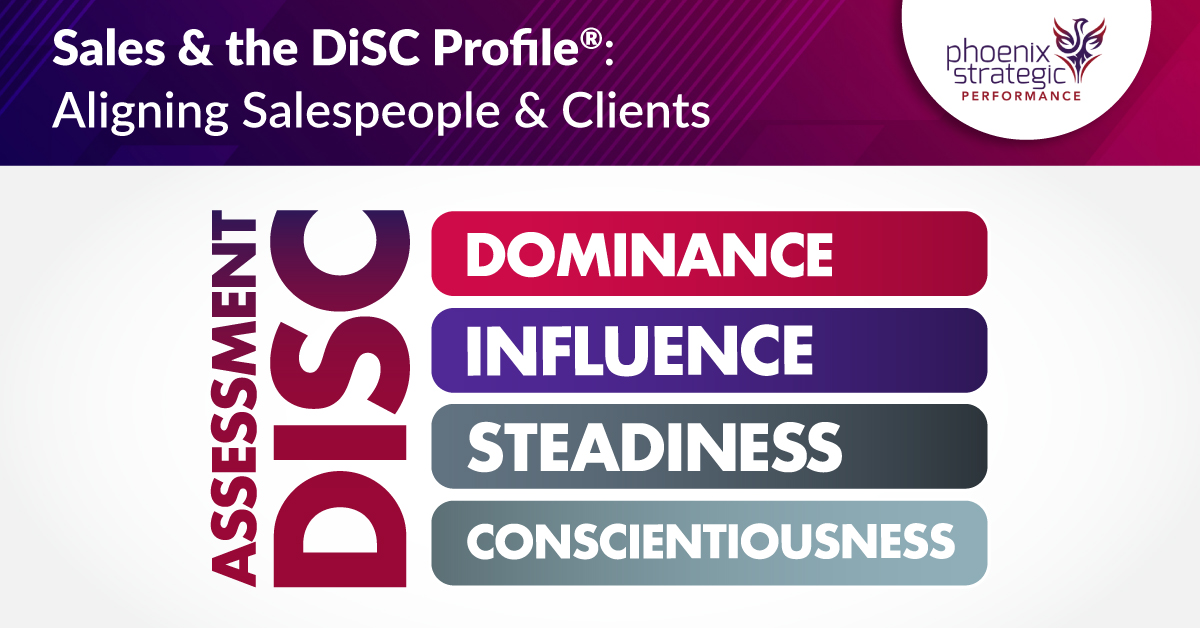 Sales & the DiSC Profile®: Aligning Salespeople & Clients