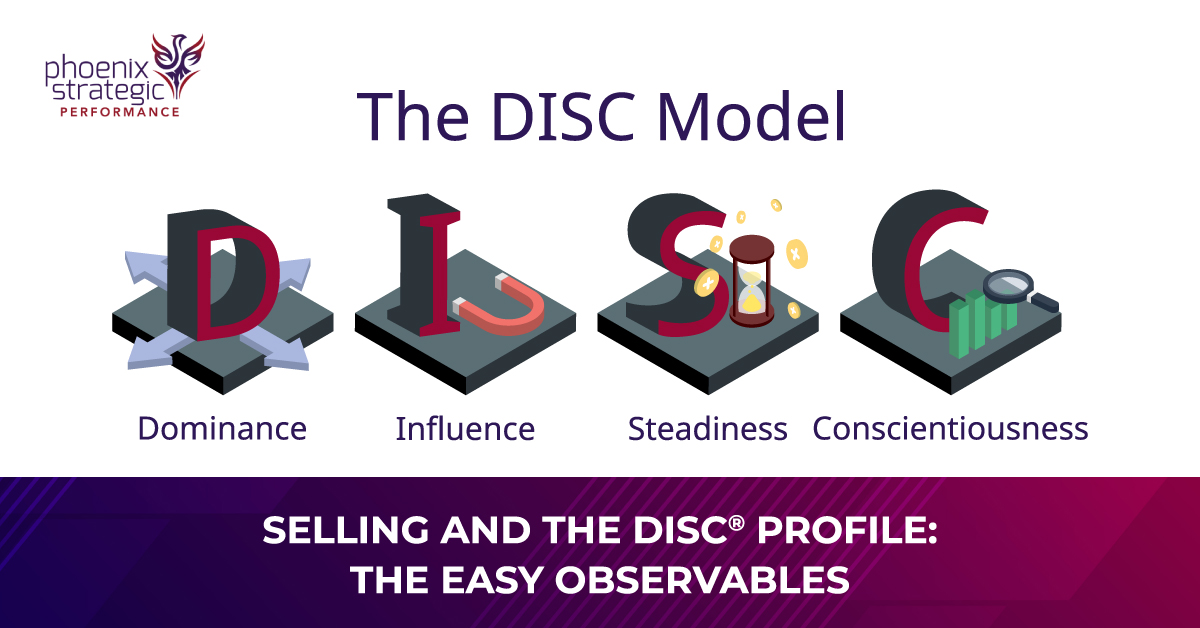 Selling and the DiSC® Profile: The Easy Observables
